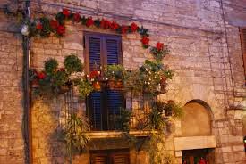 Balcones en Navidad - Colores en Casa