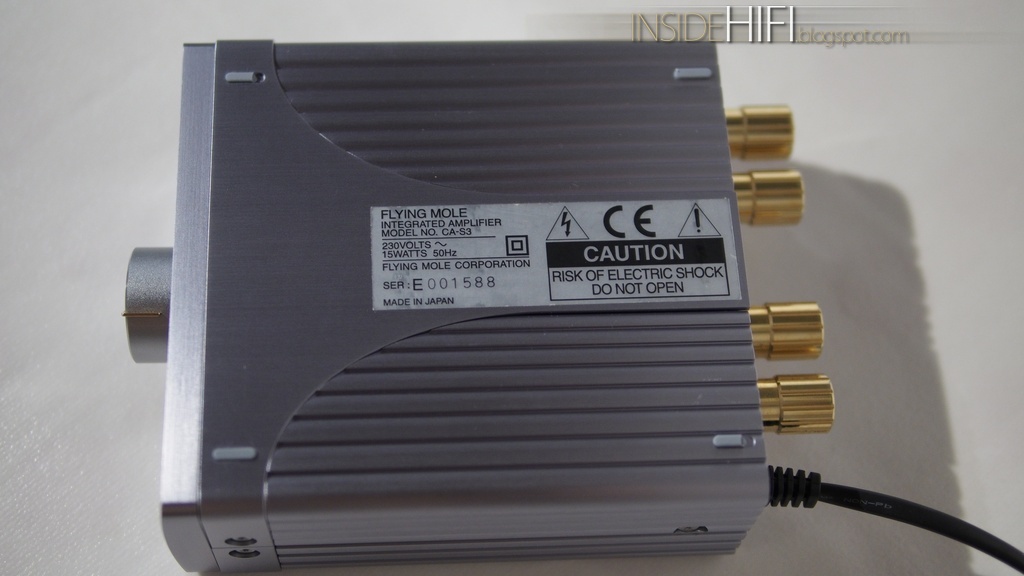 Inside Hi-Fi: Flying Mole CA-S3 (outside only)