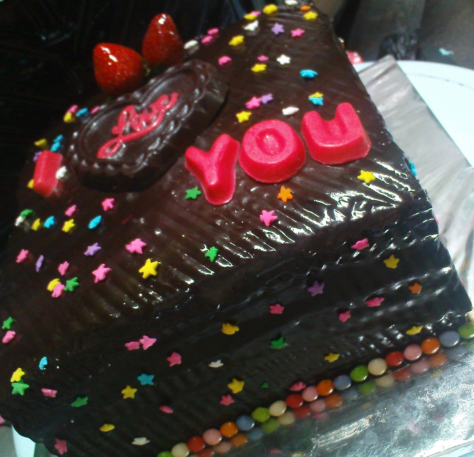 Rainbow Cake Coklat Online ~ Bunda Cake House Medan