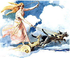 Urânia - José Galisi Filho: Norse Goddess Freya