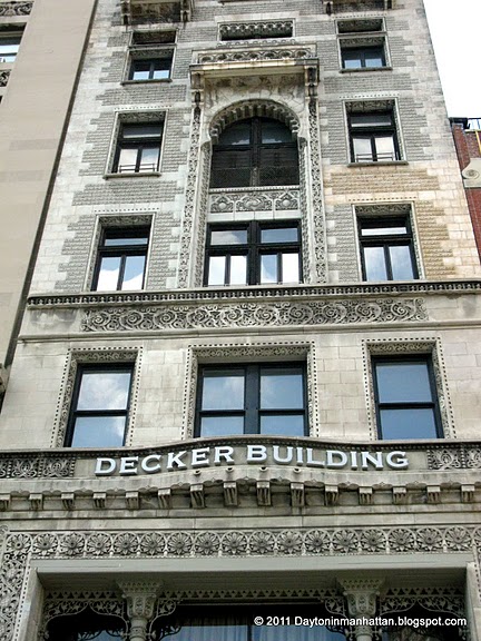 Daytonian in Manhattan: The Lush 1893 Decker Building -- 33 Union ...