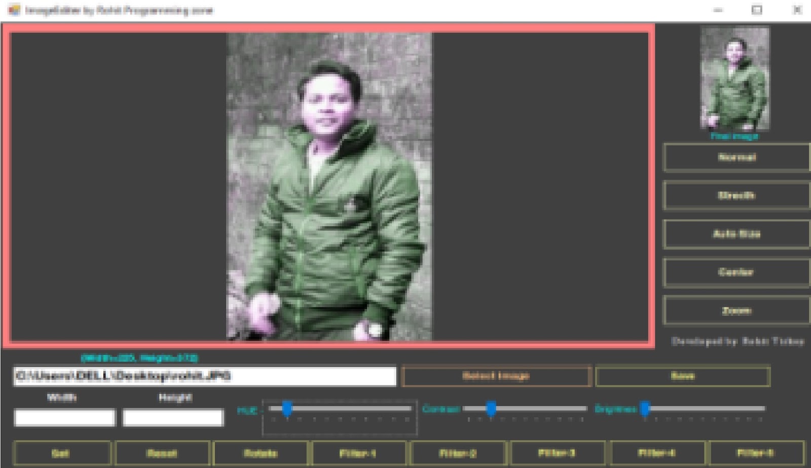 Rohit Programming zone: ImageEditor in C# Visual Studio 2017
