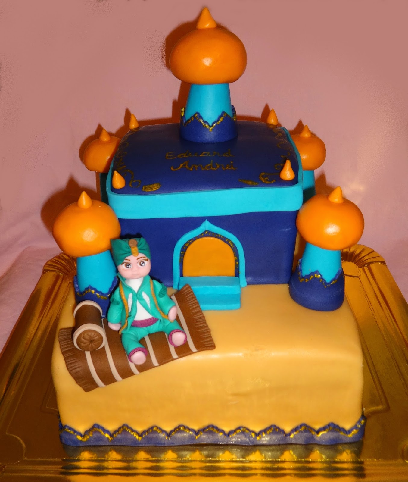 Torturi pentru copii in Constanta: Tort 'Micul sultan la castel'