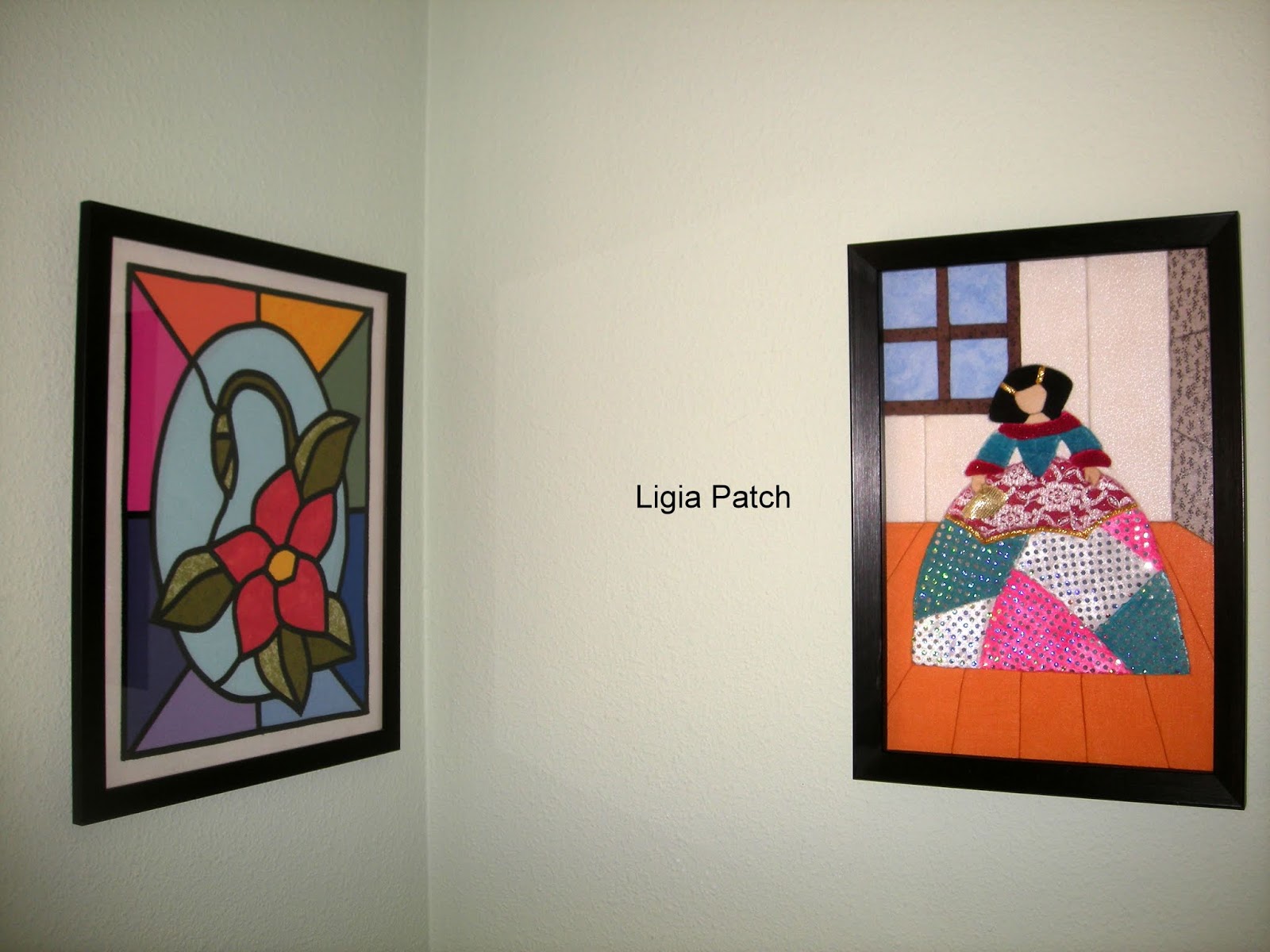 Ligia Patch: MENINA PATCHWORK SIN AGUJA
