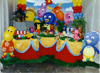 Organizando Festas, realizando sonhos...: Festa Infantil - Backyardigans
