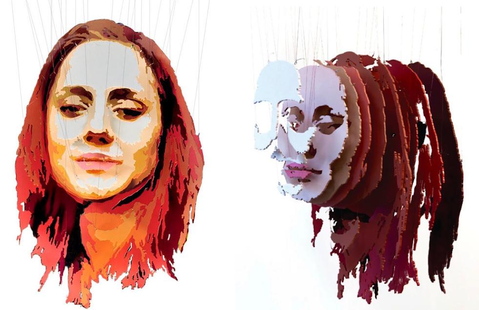 Simply Creative: Multi Layered 3D Sculptures by Michael Murphy