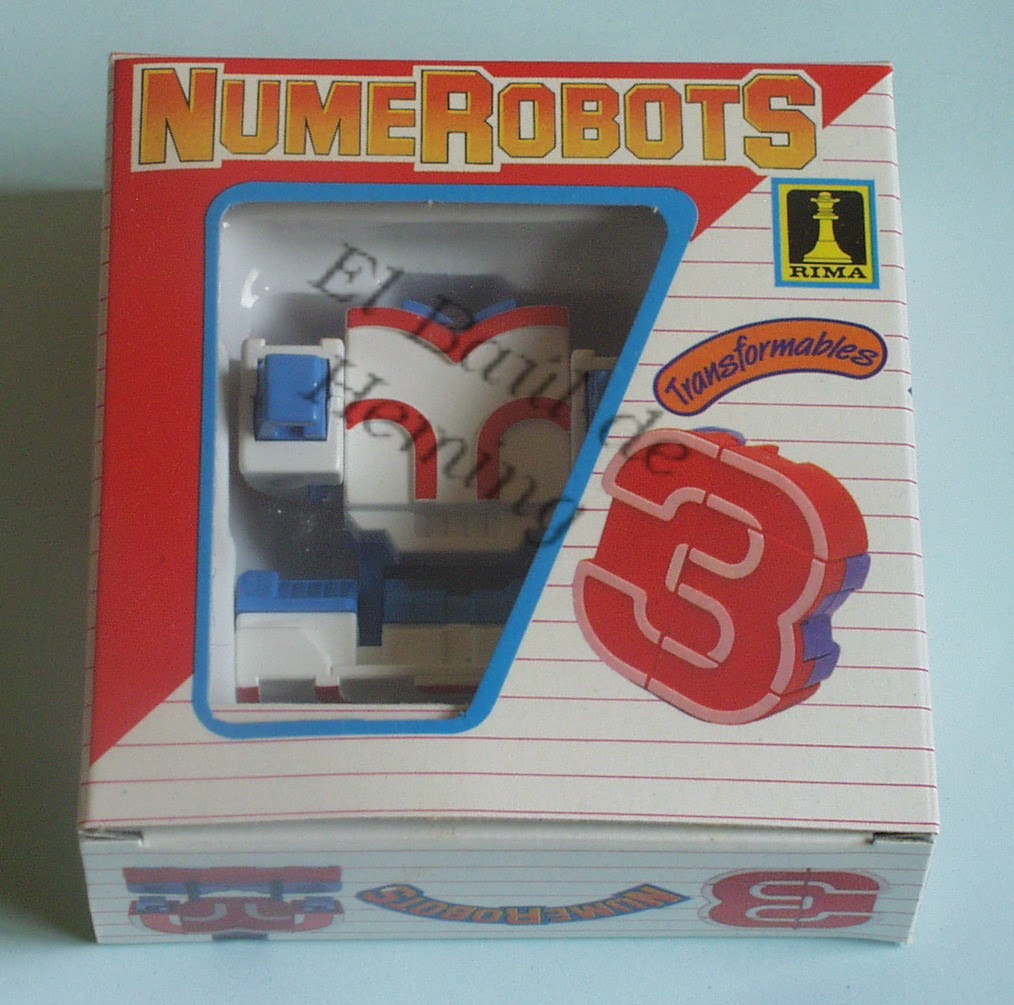 El Baúl de Heming: Numerobots - De Robot a número, de número a robot.