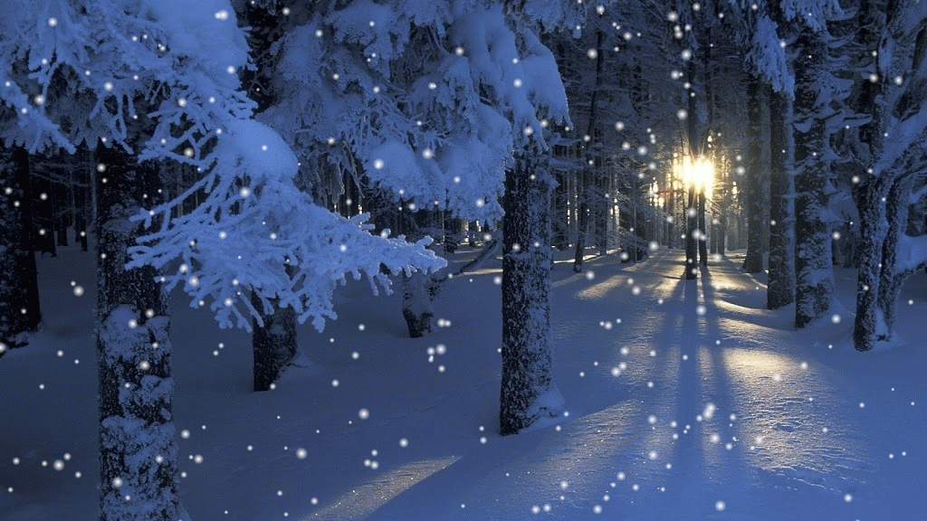 ≈ღFondos De Pantalla y Mucho Másღ≈: Fondos de paisajes nevados Gif