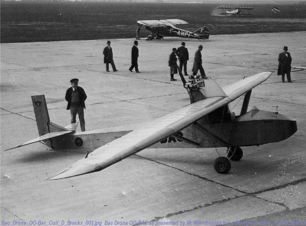 BelgianAviationNews: Help : Questions about the 1930s Gent BAC Drones