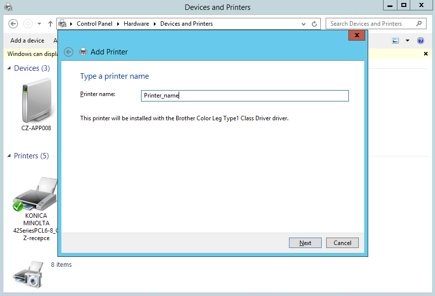 How to setup network printer as local printer on Windows ~ Tomas Adl