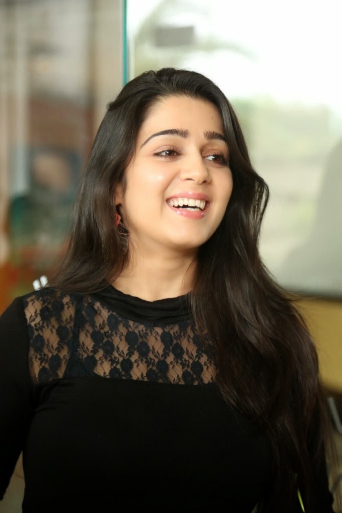 Charmi Photos in Black Dress at Margadarsi Big Telugu Entertainment ...