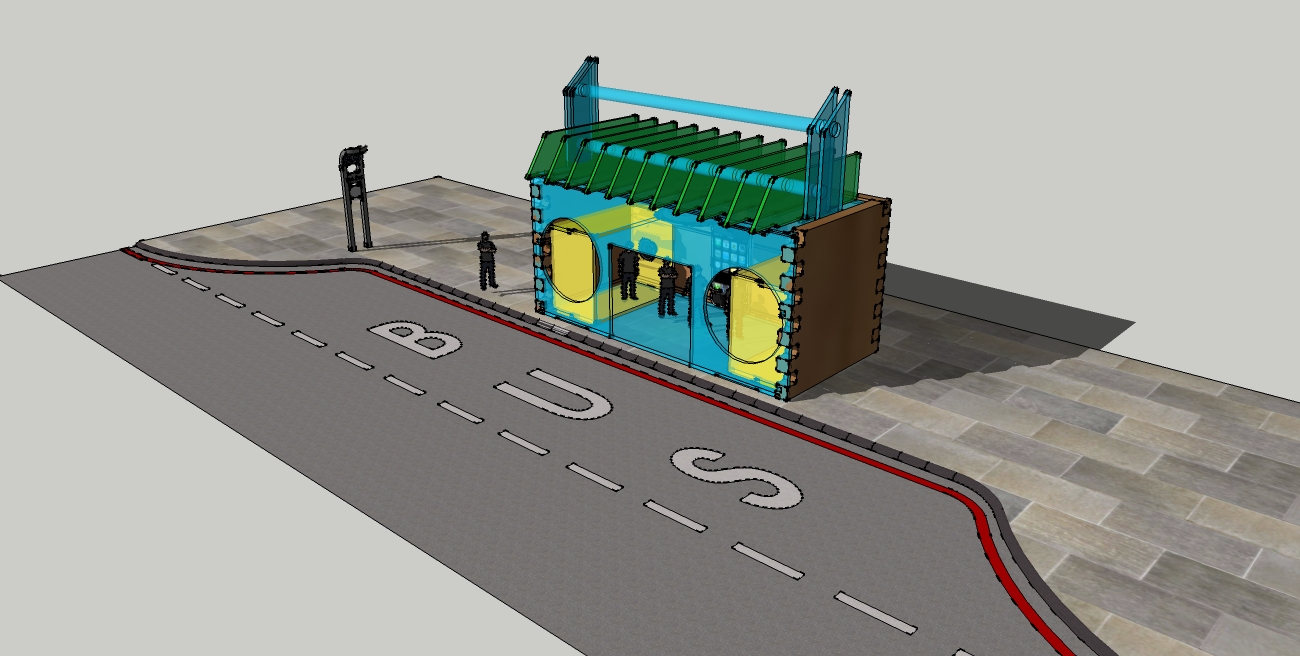 Jack Anglesea - Portfolio Salford: 13. CAD AS Product Design Bus Stop ...