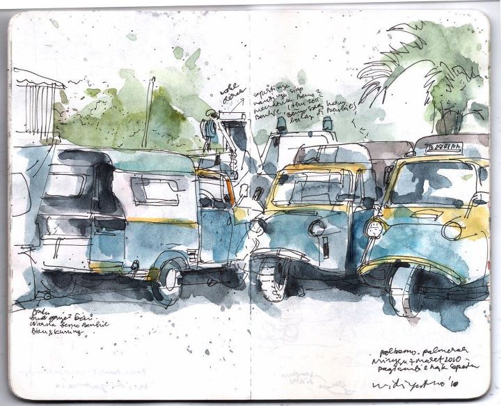 Arti Studio: Keanekaragaman Ungkapan Karya Sketsa Para Anggota ...