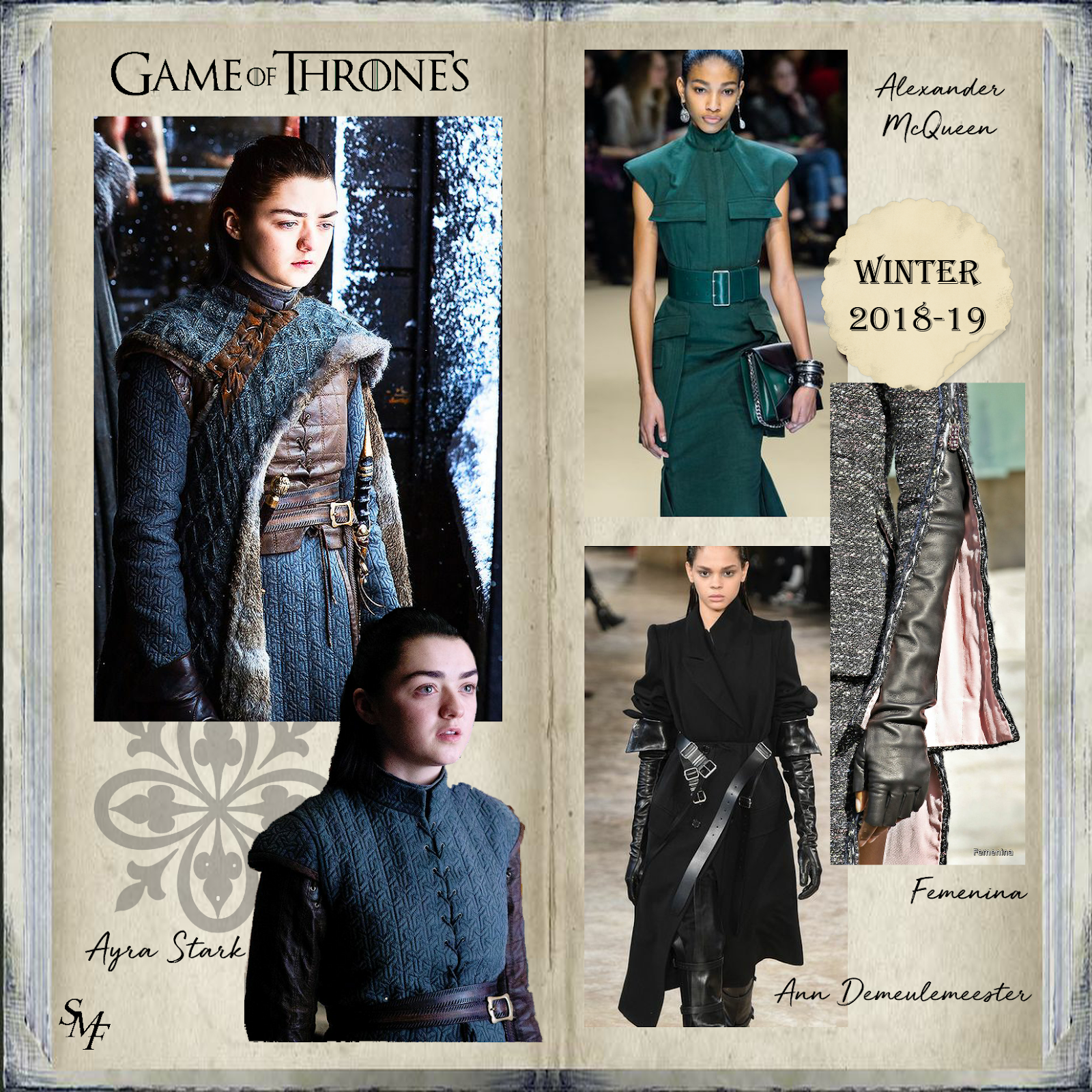 Winter is here: Game of Thrones fashion wins... - Journal | A little ...