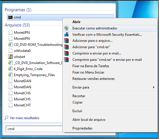 SÓ PEN DRIVE: Formatar pen drive pelo CMD (DOS) Passo a Passo