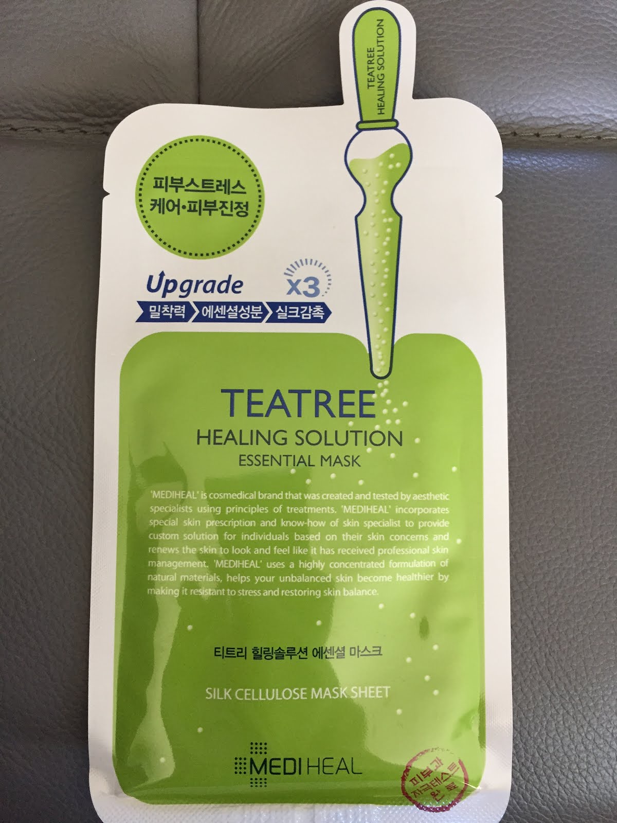 Green Tea and Shortbread : Mediheal Teatree Healing Solution Essential ...