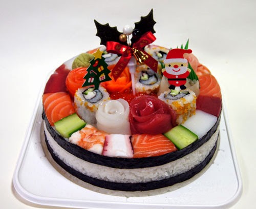 Yusuke Japan Blog: Have you had a sushi cake?