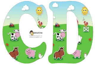 Alfabeto de la Granja. - Oh my Alfabetos!