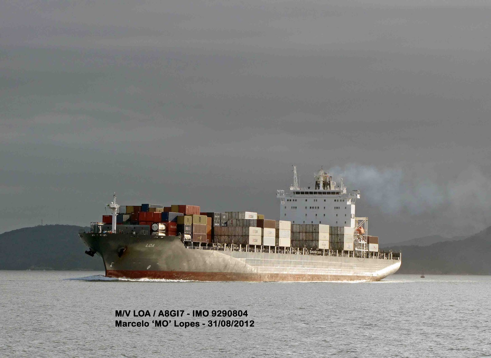 Santos Shiplovers: M/V Loa / A8GI7