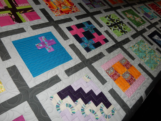 Stitch by Stitch: Julie's "Tula Pink" 100 block city sampler quilt