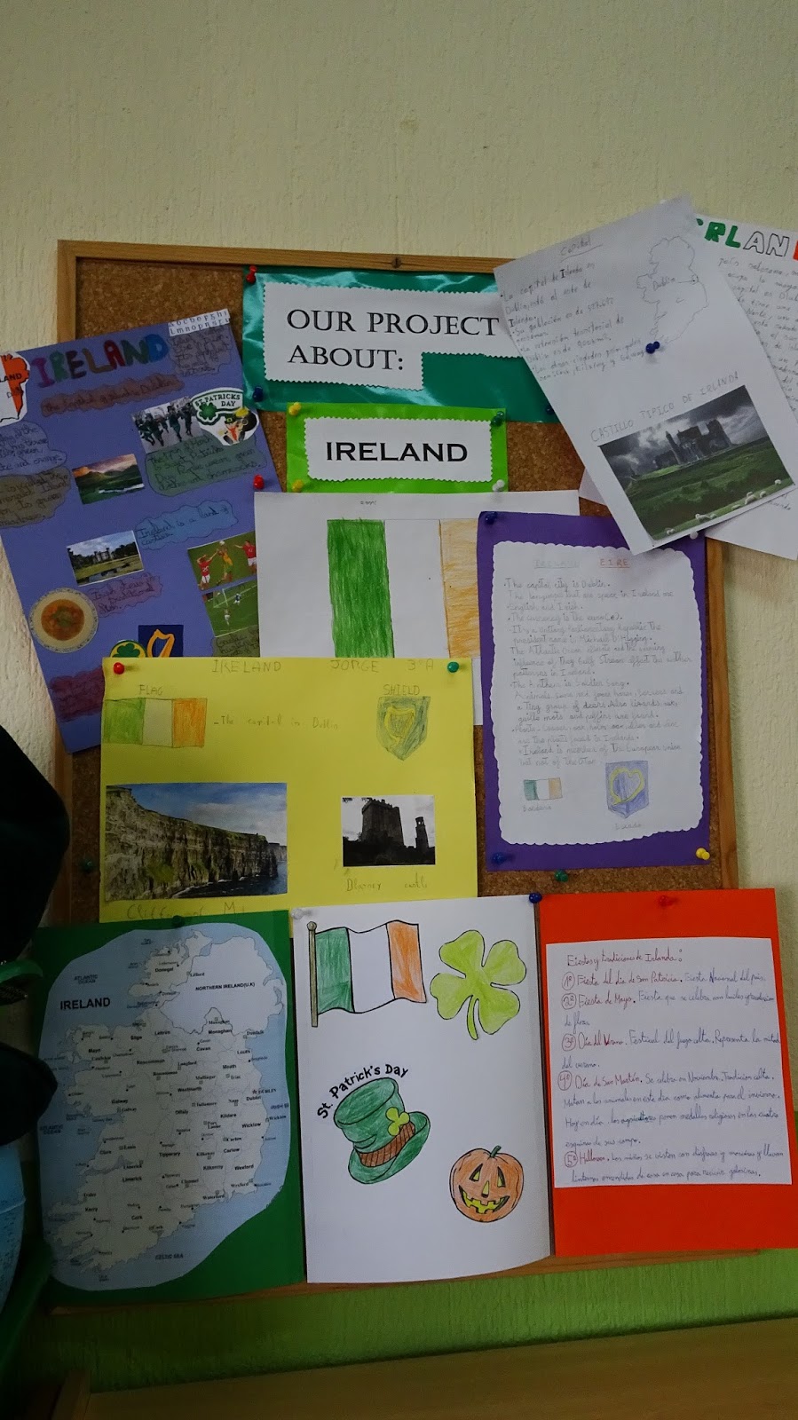 I love English !!!: Ireland Projects