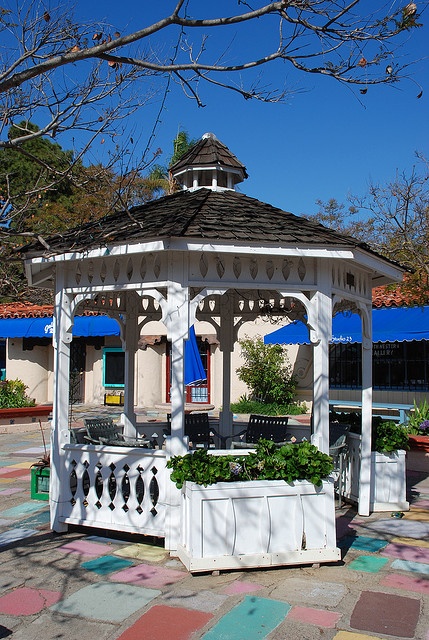 Spanish style gazebo canopies in reality look quite attractive and charming