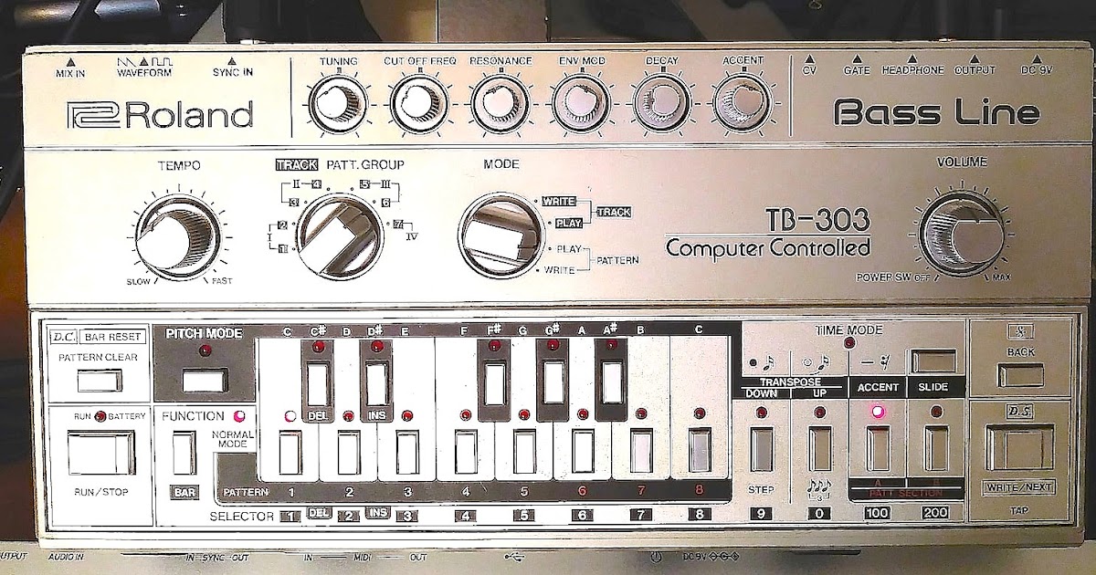 MATRIXSYNTH: Roland TB-303 Bass Line Synthesizer