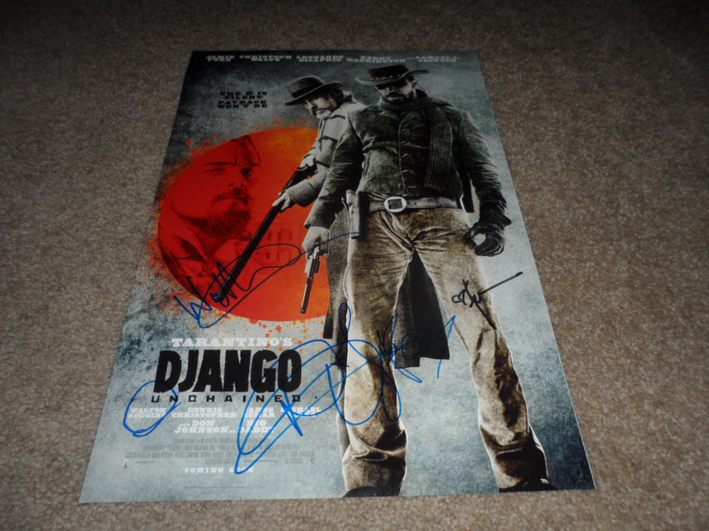 Will The Autograph Guy: Don Johnson! Django Unchained! Autographs!