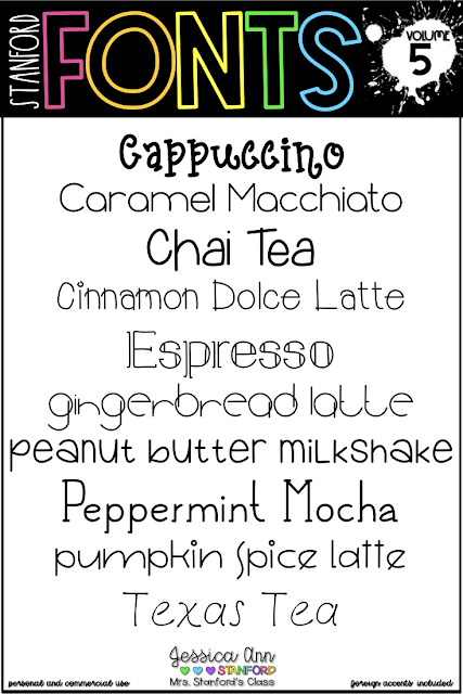 Fonts Perfect for Teachers, Classrooms, and Silhouette Projects! | Mrs ...