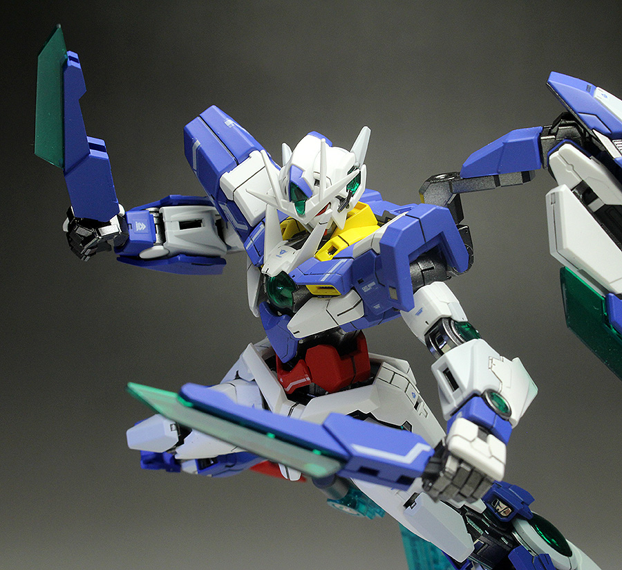Painted Build: RG 1/144 00 Quanta [Detailed]
