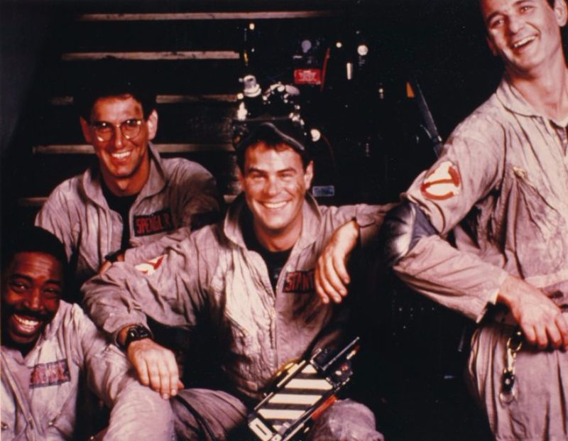 50 Amazing Behind the Scenes Photos From the Making of 'Ghostbusters ...