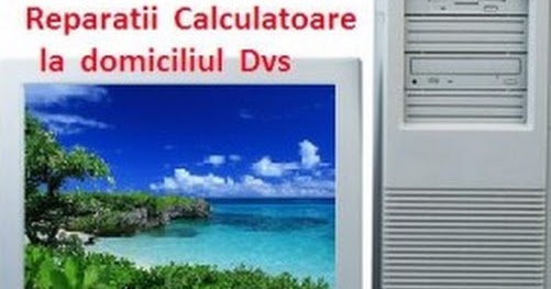 Reparatii Laptop si Calculatoare Non Stop la Telefon 0721.285.962 ...