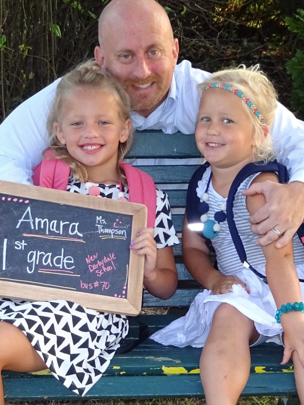 Finally Fireworks: Amara's First day of first grade