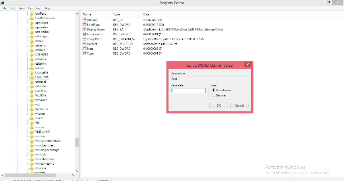 How to Disable USB ports on Windows PC via Registry - Techno gyan