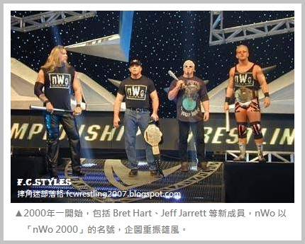 F.C.Styles 是個摔角迷: 【經典名鑑】世界完全制霸！nWo、New World Order