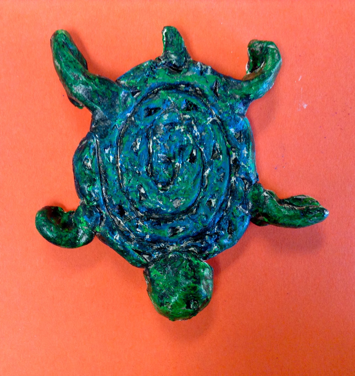 Art. Eat. Tie Dye. Repeat.: 4th Grade Clay Turtles