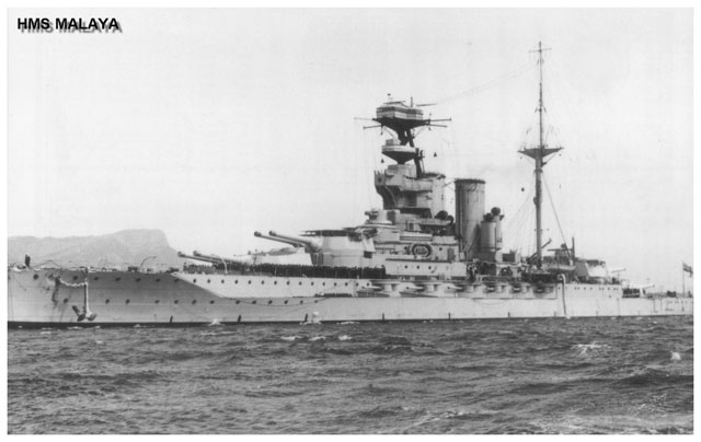 HMS Malaya Merupakan Battleship Yang Dibiayai Oleh Sultan dan Rakyat ...