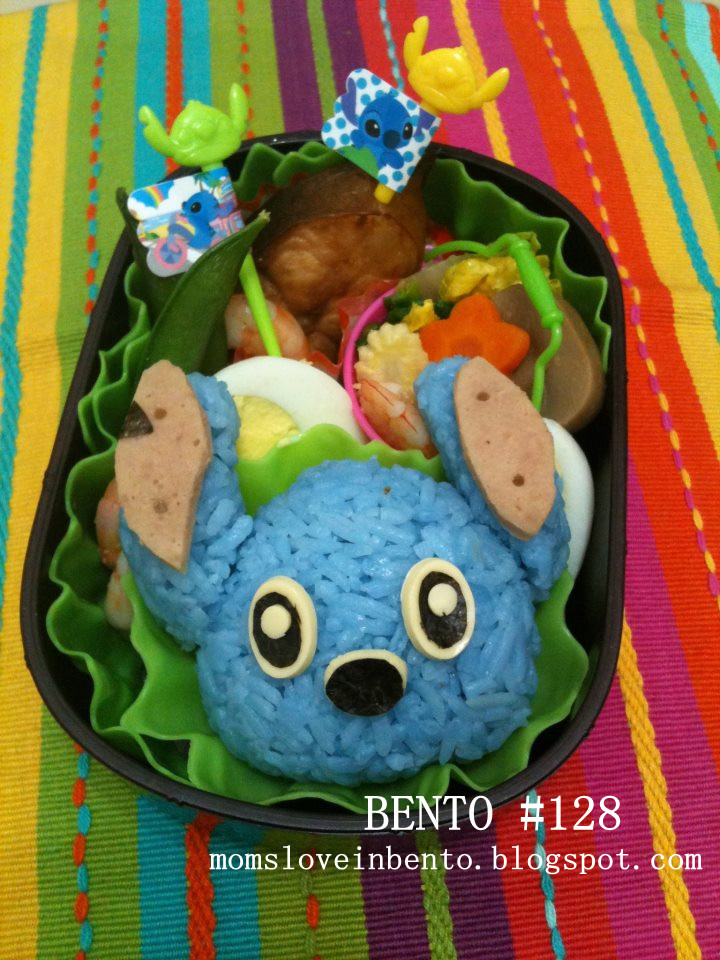 MomsLove In Bento: Bento #128 Stitch Bento