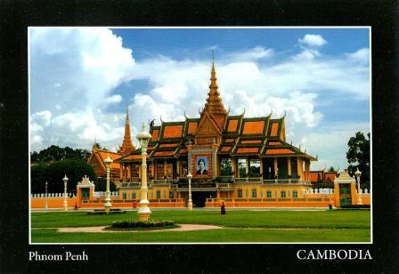 My postcard collection: Phnom Penh - Cambodia