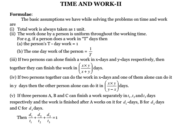 Aptitude TIME AND WORK II Formulae Formulas Solved Problems PDF aptitude-time-and-work-ii-formulae-formulas-solved-problems-pdf