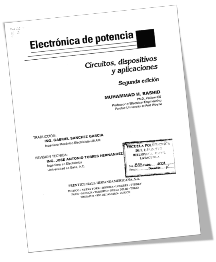 Electronica de Potencia, Circuitos, Dispositivos y Aplicaciones ...