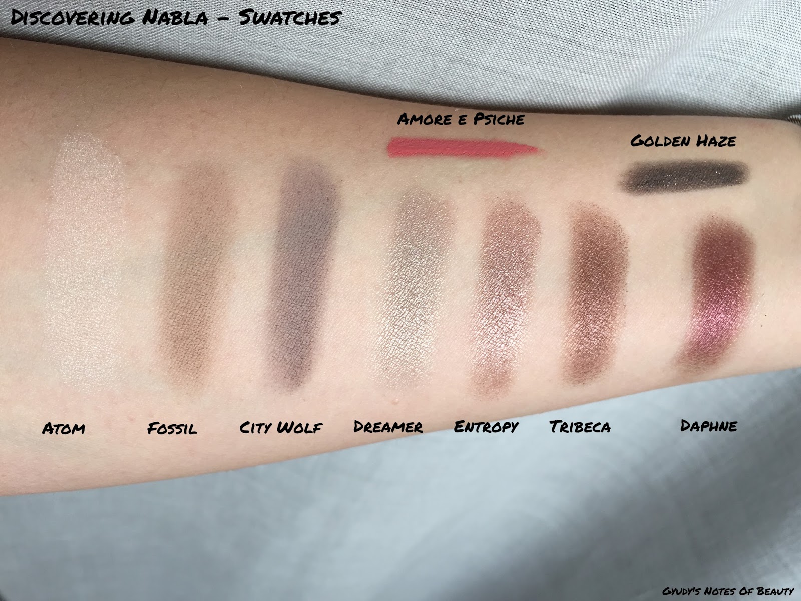 Gyudy's Notes Of Beauty: Discovering Nabla Cosmetics