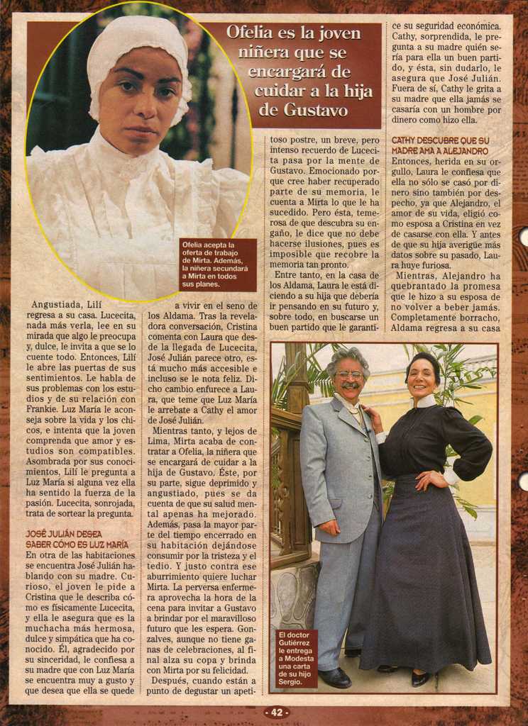 FILMY KOSTIUMOWE: Luz María (TV Serial 1998– )