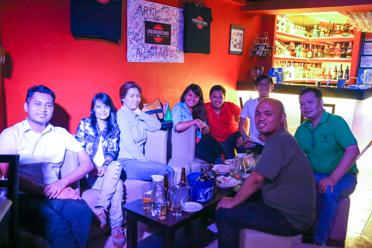 Miss Valenzuela: Team Building at Underground Bar in Timog, QC