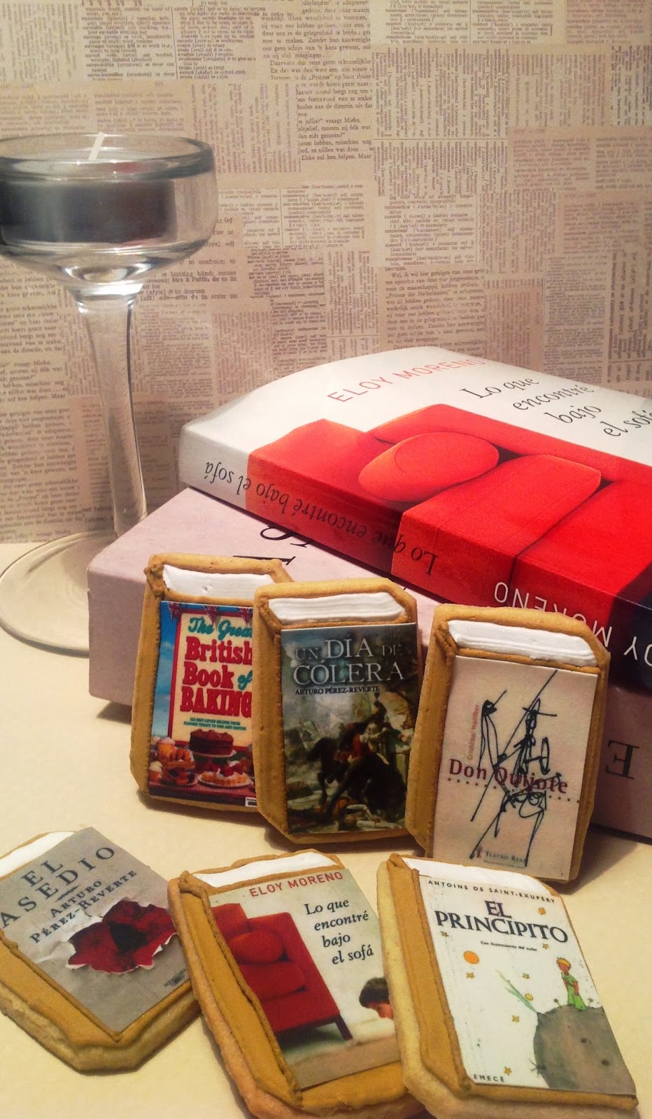 A que te doy una galleta: Galletas libros-Galletas solidarias