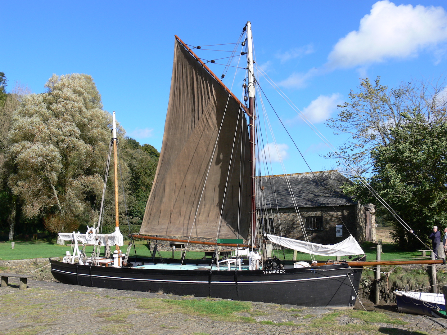 Shamrock (A Tamar Sailing Barge): Shamrock Timeline