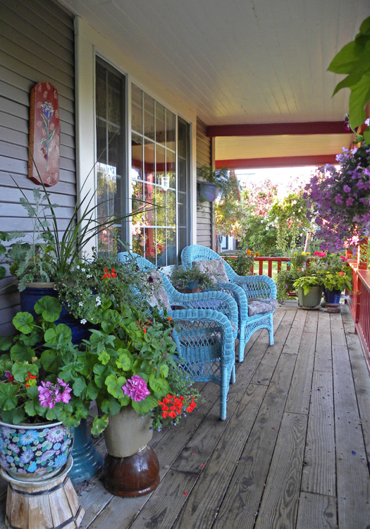 La Maison Boheme: Cutest porch EVER...