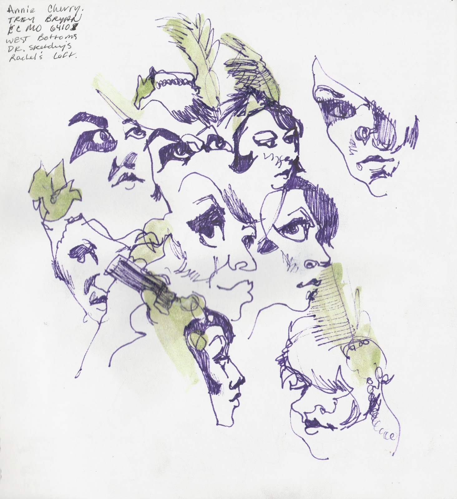 TREY BRYAN: Black Album (my black sketchbook) (1)