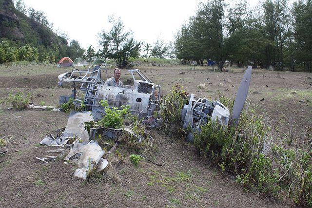 Just A Car Guy: at an abandoned airfield on the west side of Pagan ...