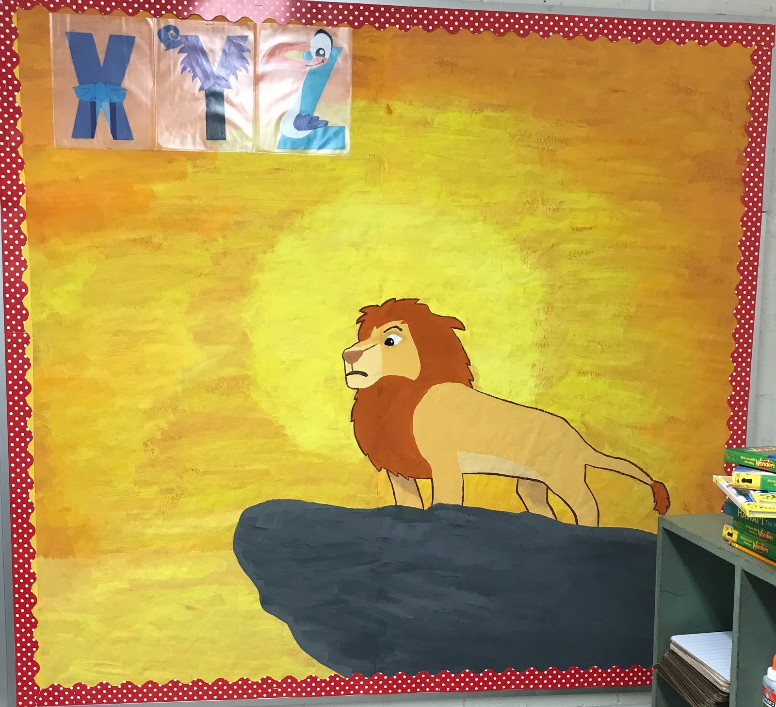 Disney Classroom: Class Bulletin Board (Lion King)